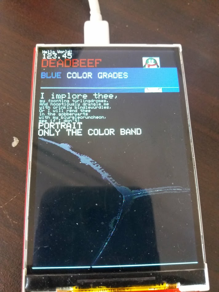 MCUFRIEND Ardunio UNO 3.5" ILI9488 colors off - Displays - Arduino Forum