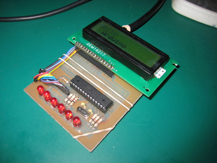 Serial LCD using Arduino - Exhibition - Arduino Forum