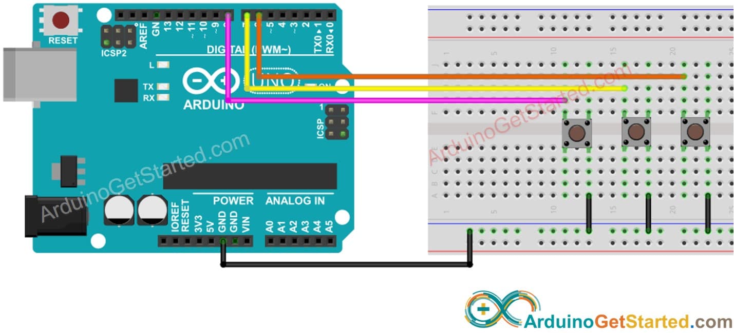 How To Control Led Parameters With Multiple Button Pushes Page 2 Programming Arduino Forum