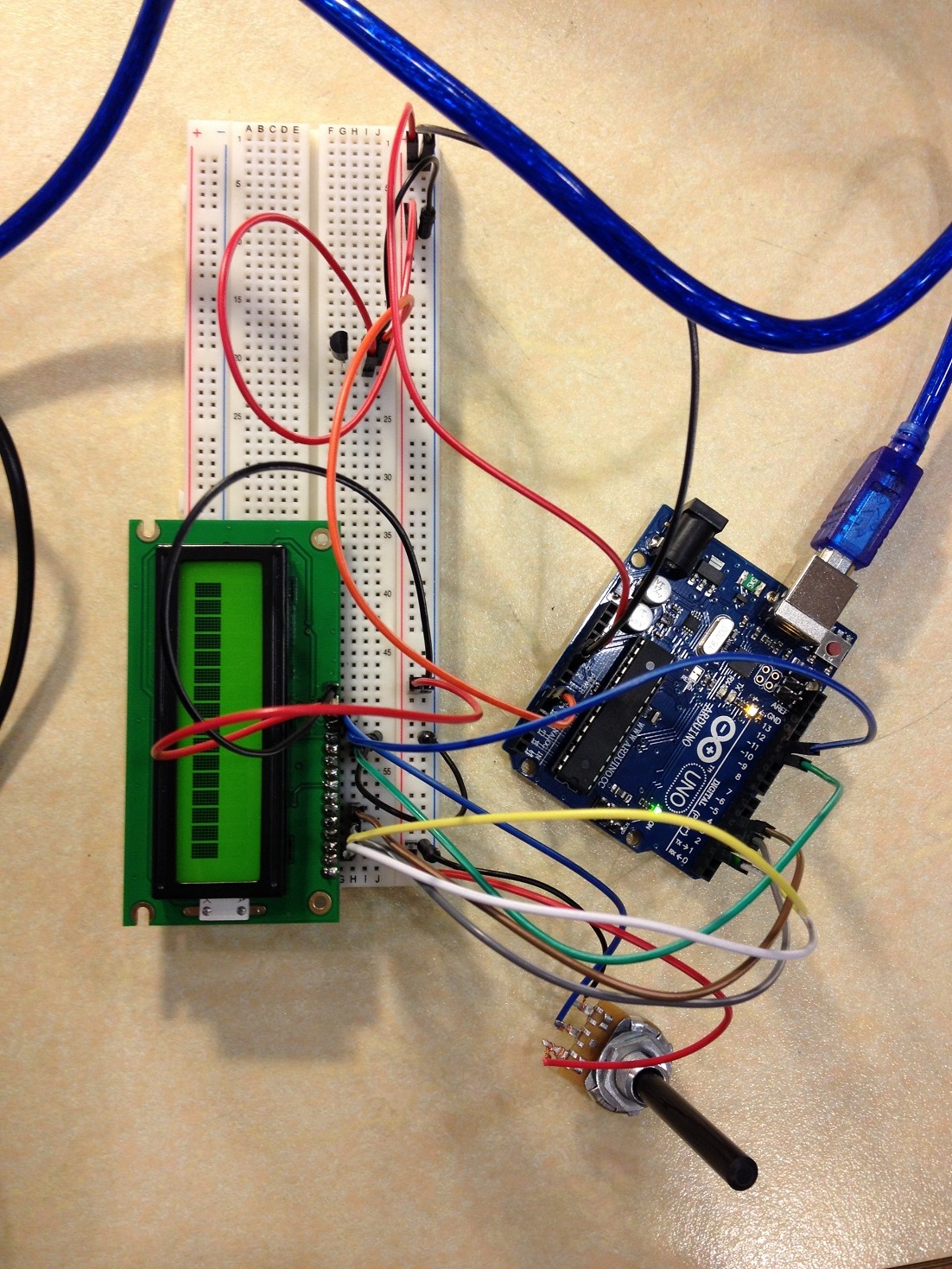 Sending text from the Serial Monitor to an LCD dispalyer - Displays ...