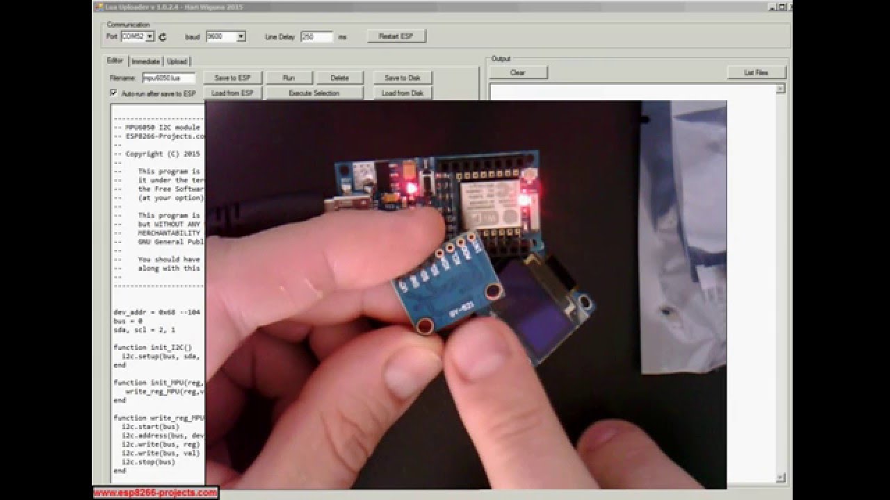 ESP8266 + MPU6050 6-axis MotionTracking device - Home Automation - Arduino Forum