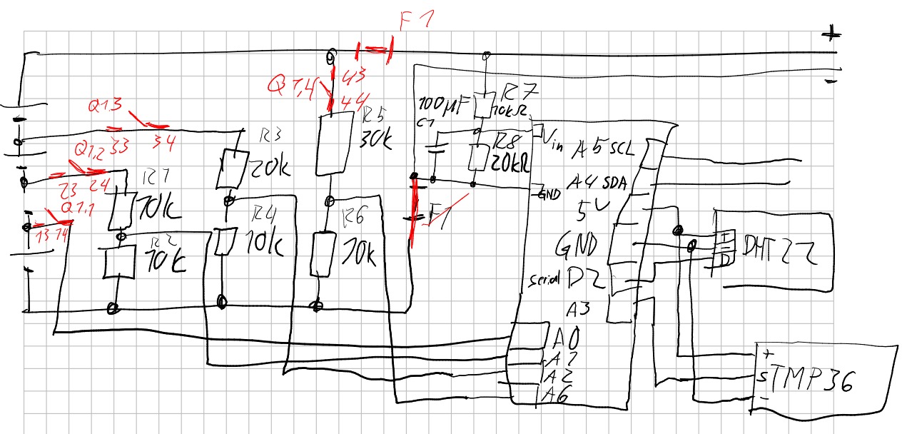 Voltage on the Arduino in my setup - General Electronics - Arduino Forum