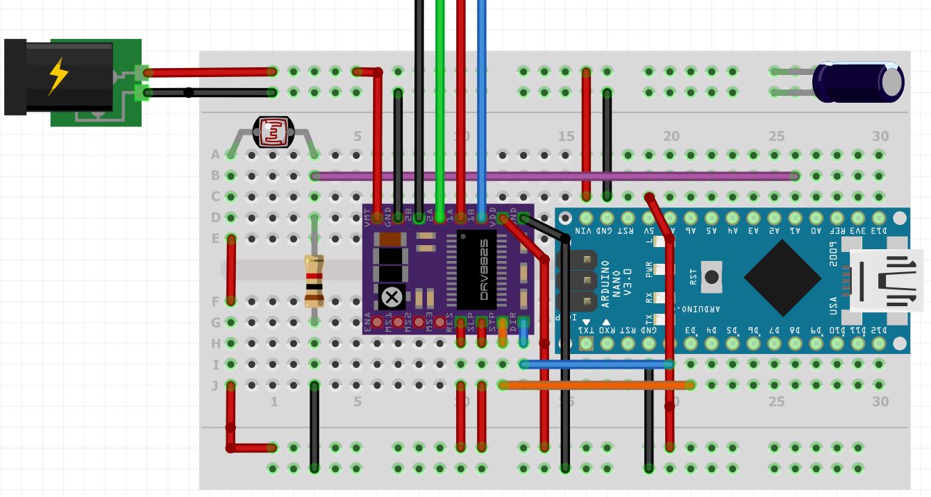 Stop stepper based on ldr - General Guidance - Arduino Forum