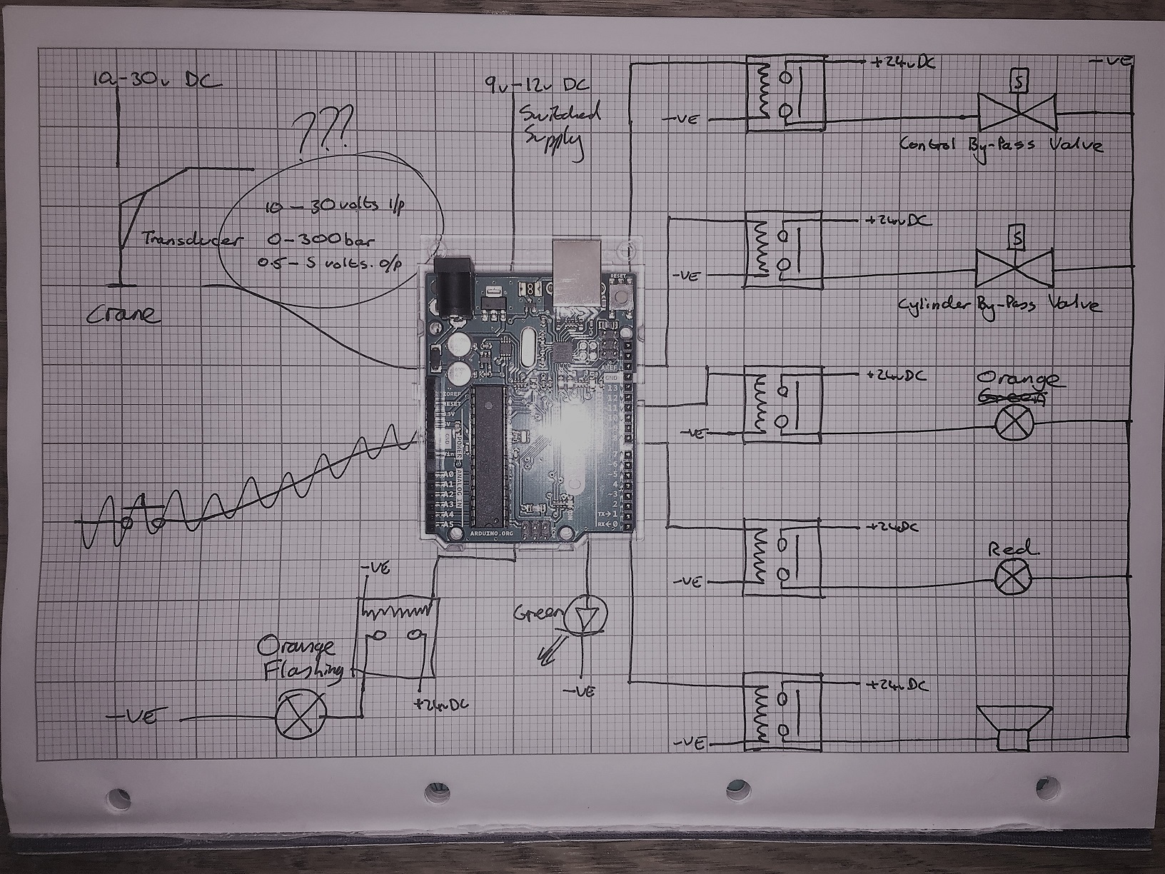 Help needed for large crane overload warning - Motors, Mechanics, Power ...