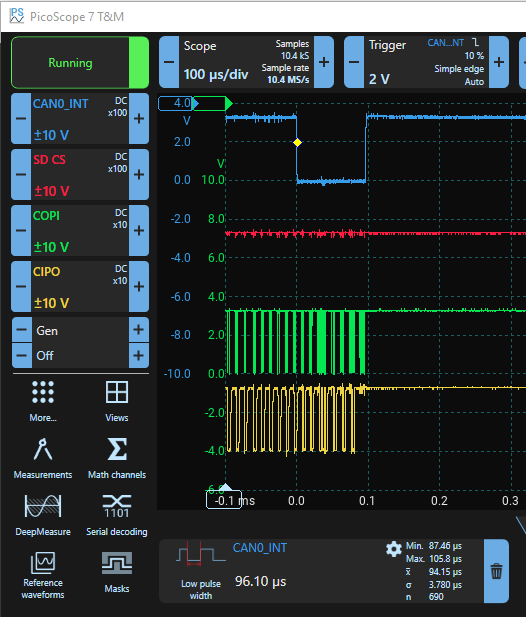 MCP2515 using coryjfowler library on ESP32 - Networking, Protocols, and Devices - Arduino Forum