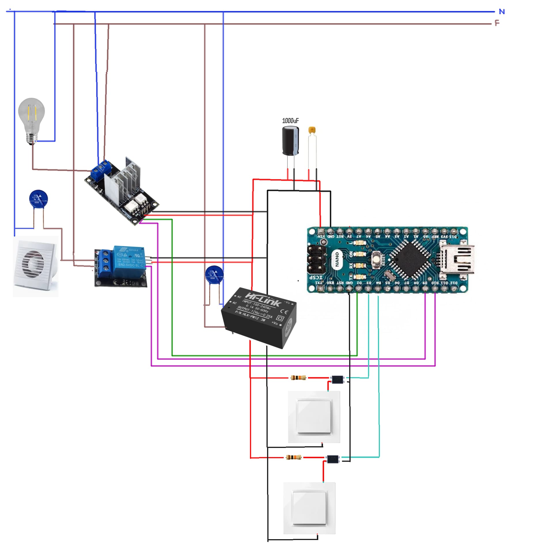 Problemas de interferencias en proyecto domótica - Page 2 - Hardware - Arduino Forum
