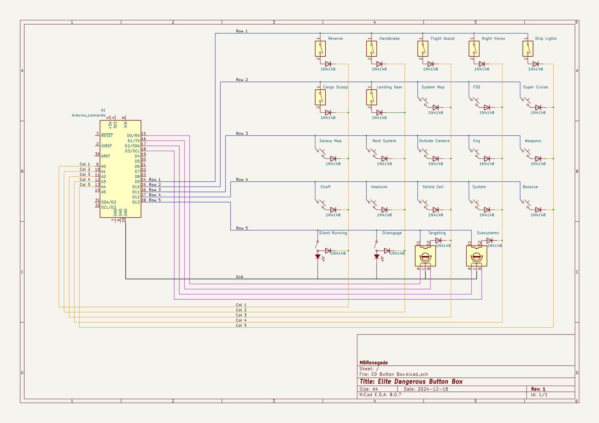 Questions regarding my button box project - General Guidance - Arduino ...