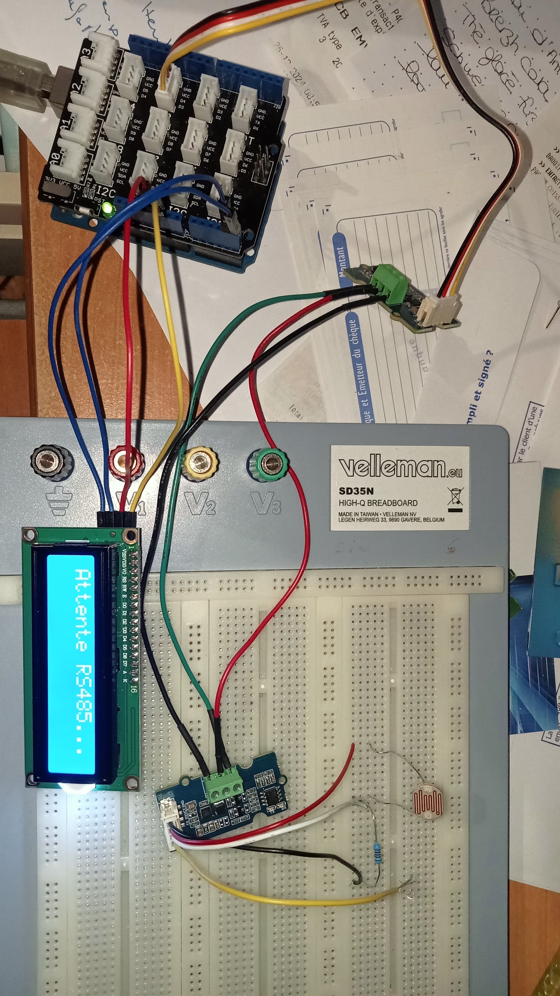 Grove-RS485 not transmitting or receiving - Programming - Arduino Forum