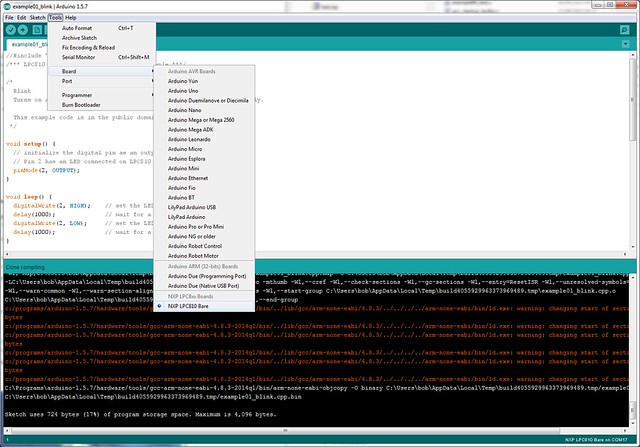 LPC810 mini ARM Prozessor in 8 pin dip package - 3rd Party Boards ...
