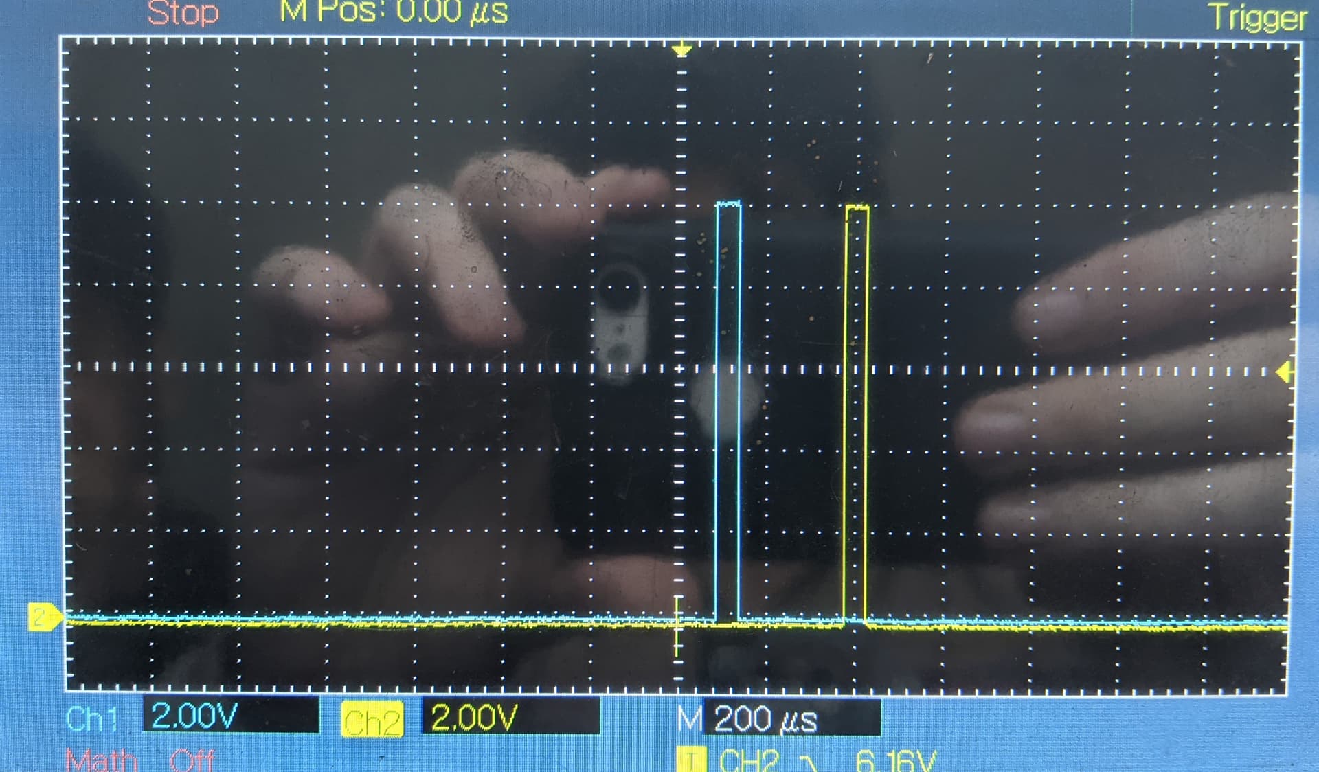 How to read time from one pulse ON time to another pulse ON time ...