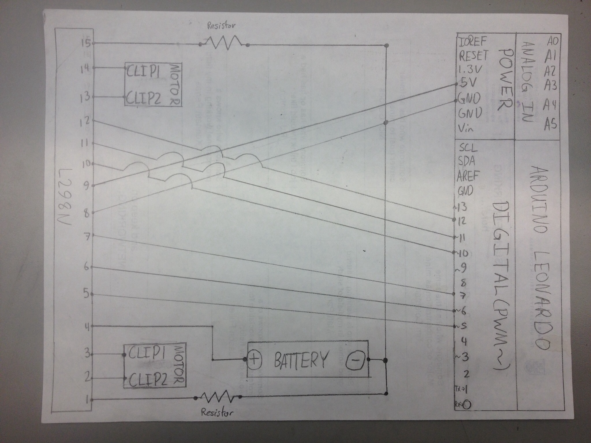 Reversing DC motor with Arduino Leonardo and L298N - General Guidance - Arduino Forum