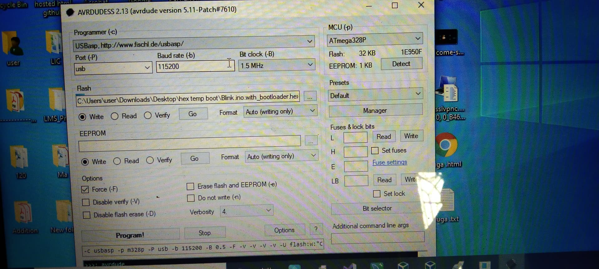 Help Unable To Burn Bootloder To Ardiuno Uno Ide 1x Arduino Forum
