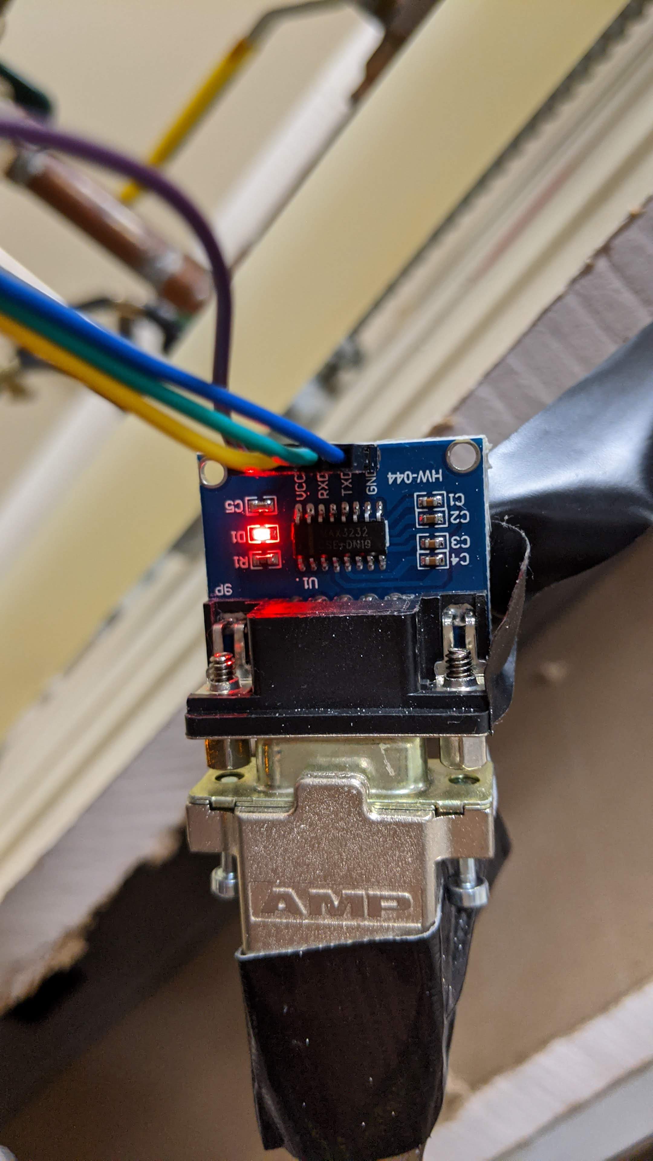 Trying to read infromation being sent to a thermal printer ...