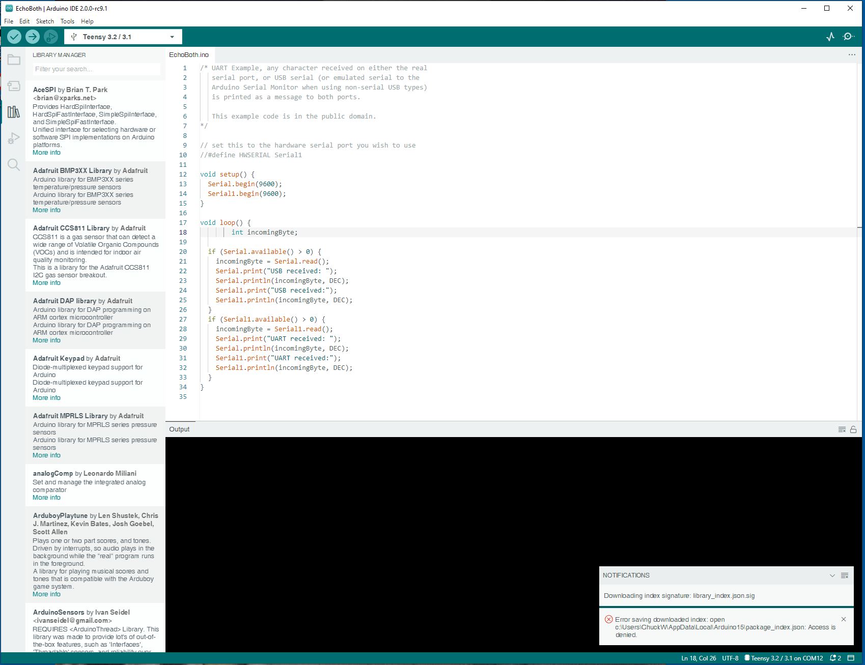 Library Manager is empty - Page 2 - IDE 2.x - Arduino Forum