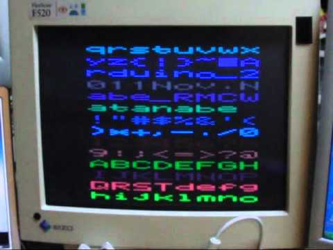 Code: VGA RGB Signal - Page 4 - Displays - Arduino Forum