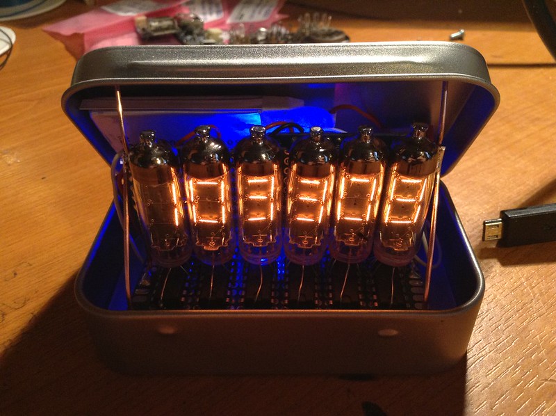 Numitron / Minitron incandescent clocks - Showcase - Arduino Forum