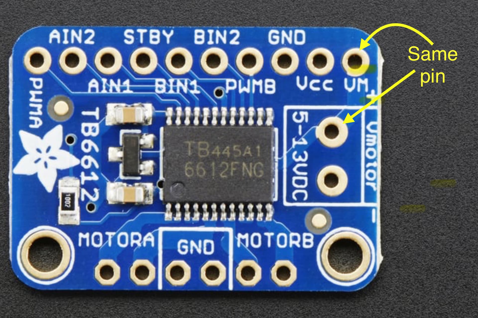 DC Motor(s) on Adafruit TB6612 - Motors, Mechanics, Power and CNC ...