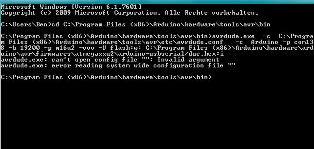 arduino due ATmega16U2 firmware flashen - Deutsch - Arduino Forum