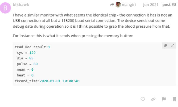 Asking for some guidance of getting data from blood pressure sensor to an arduino or raspberry ...