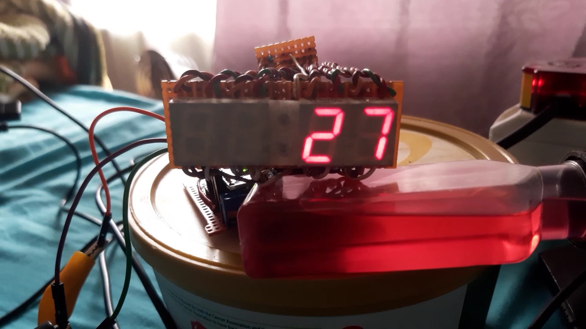 Clock using 7seg 4dig + DS3231 + DHT11 + HC-SR501 PIR - Programming - Arduino Forum