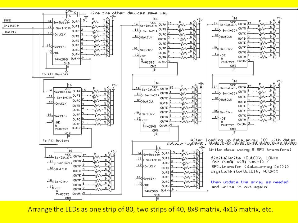 Where to start with multiplexing? or bit addressing? - LEDs and ...