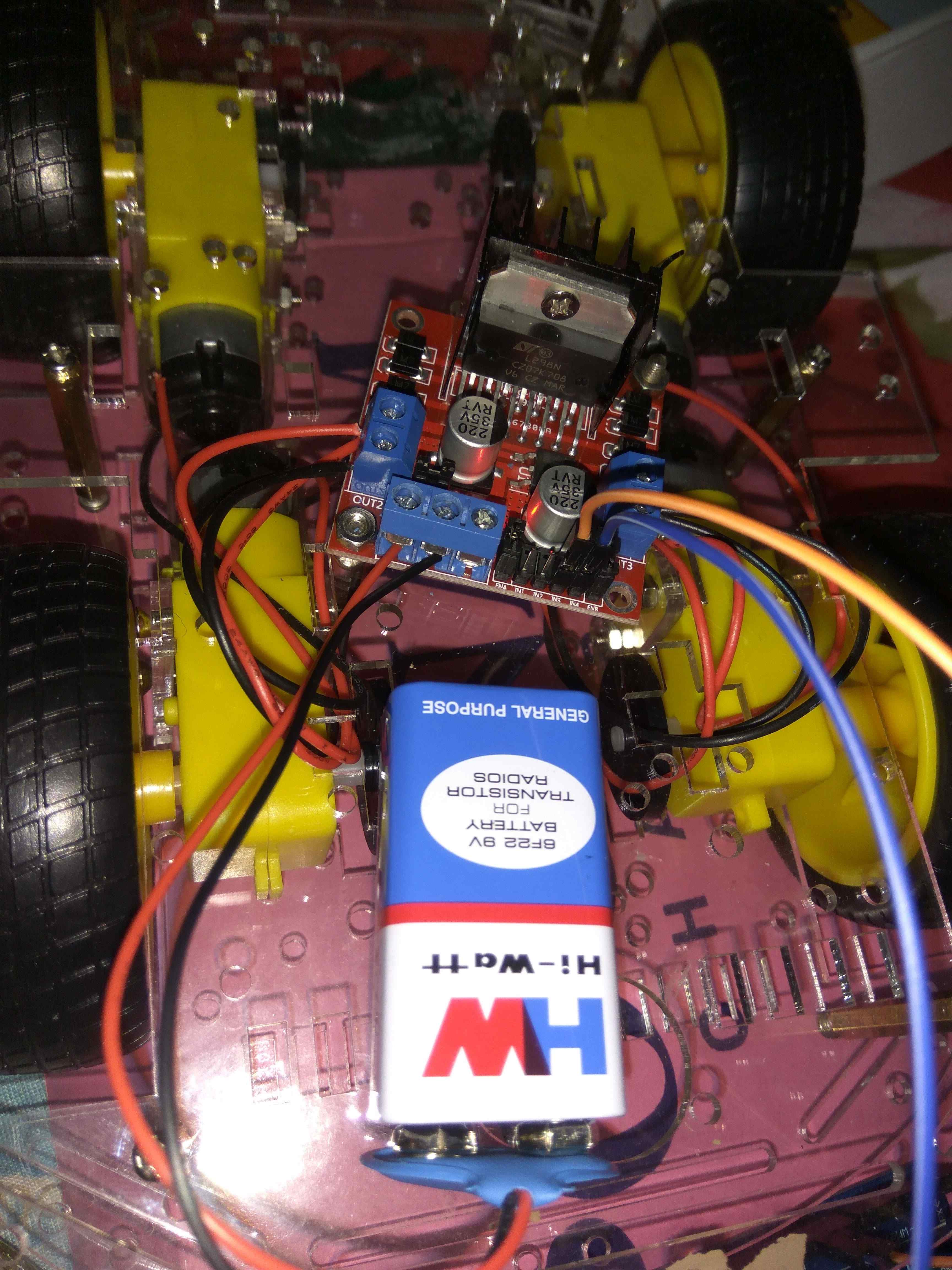 Need help in running motor program using L298n and ardino uno. - Motors ...