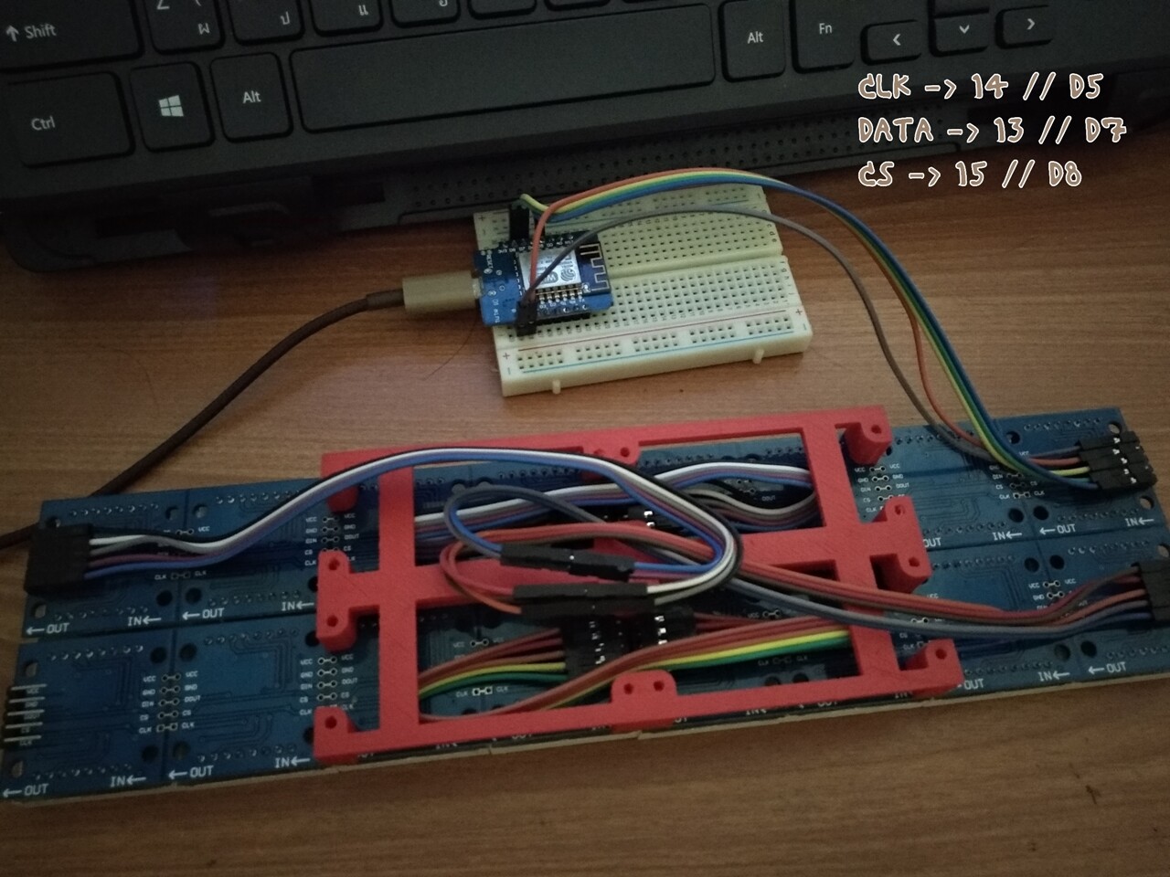LED matrix display - MD_Parola, MD_MAX72xx and MD_MAXPanel - Page 68 ...