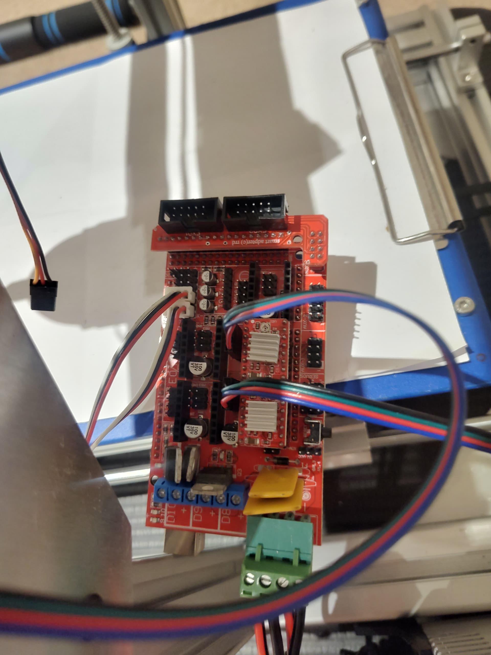 Nema 17 Stepper Motors not turning in pen plotter circuit - Motors, Mechanics, Power and CNC ...