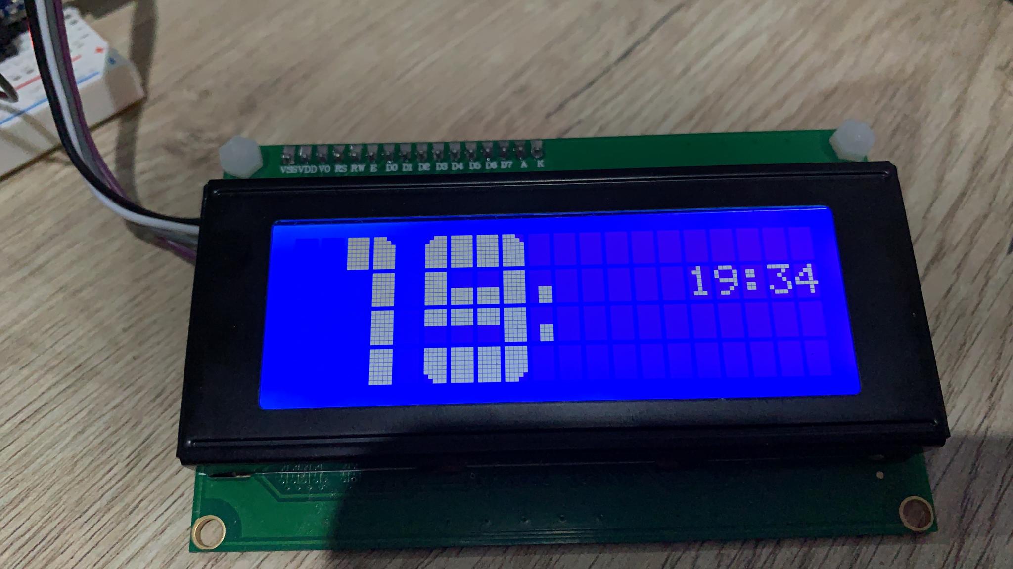 SOLUCIONADO..NOVATO con Reloj LCD números grandes - Software - Arduino ...