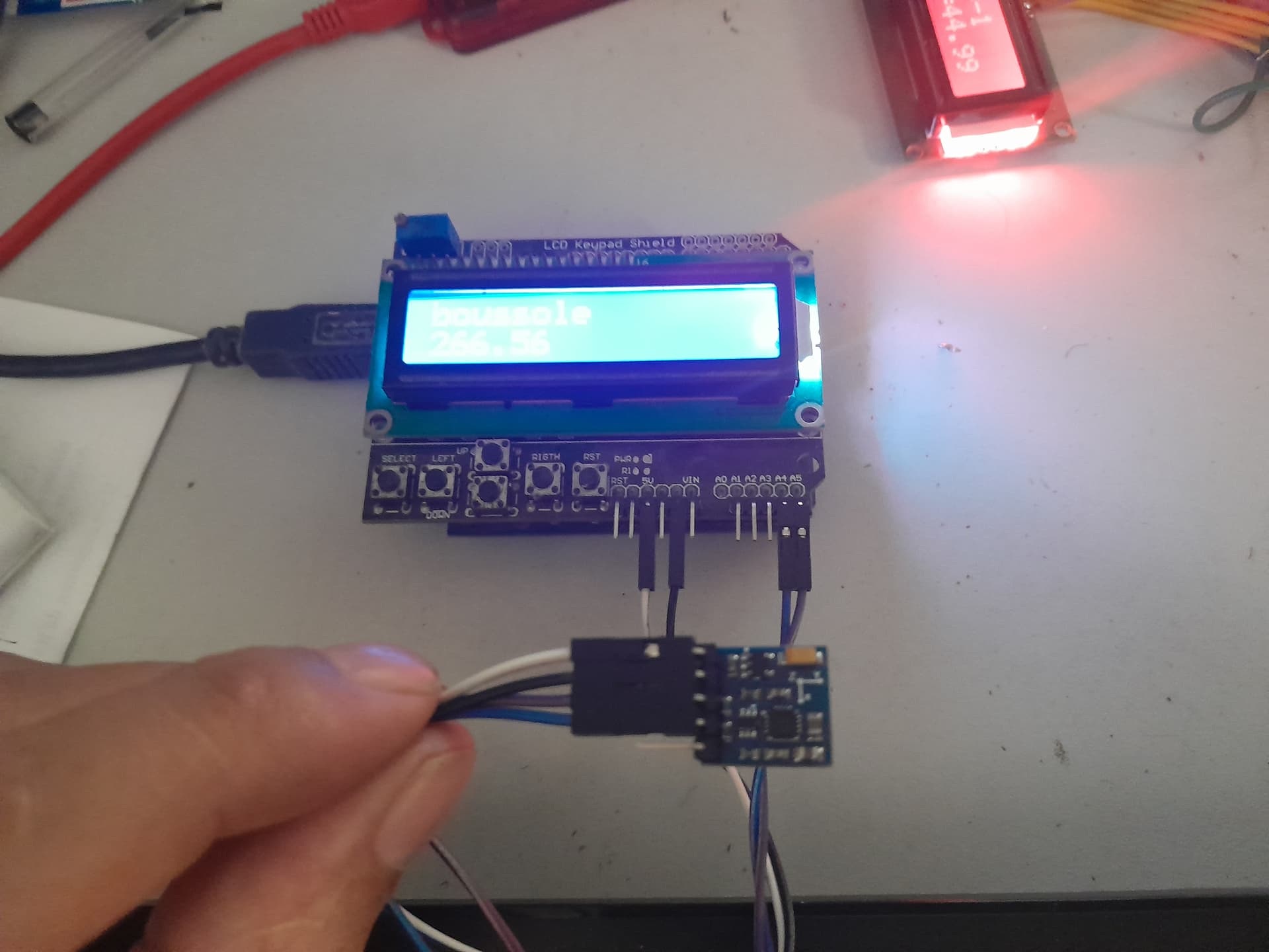 Faire fonctionner la boussole GY-271 QMC5883L - Page 2 - Français ...