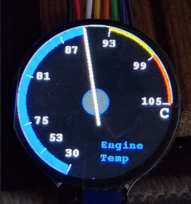 Creating a moving needle for a 1.28" TFT gauge - Programming - Arduino Forum