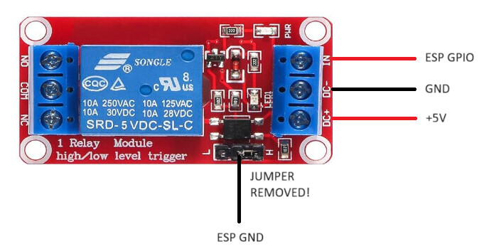 Wiring a relay to a 3.3V Nano ESP32 - General Electronics - Arduino Forum