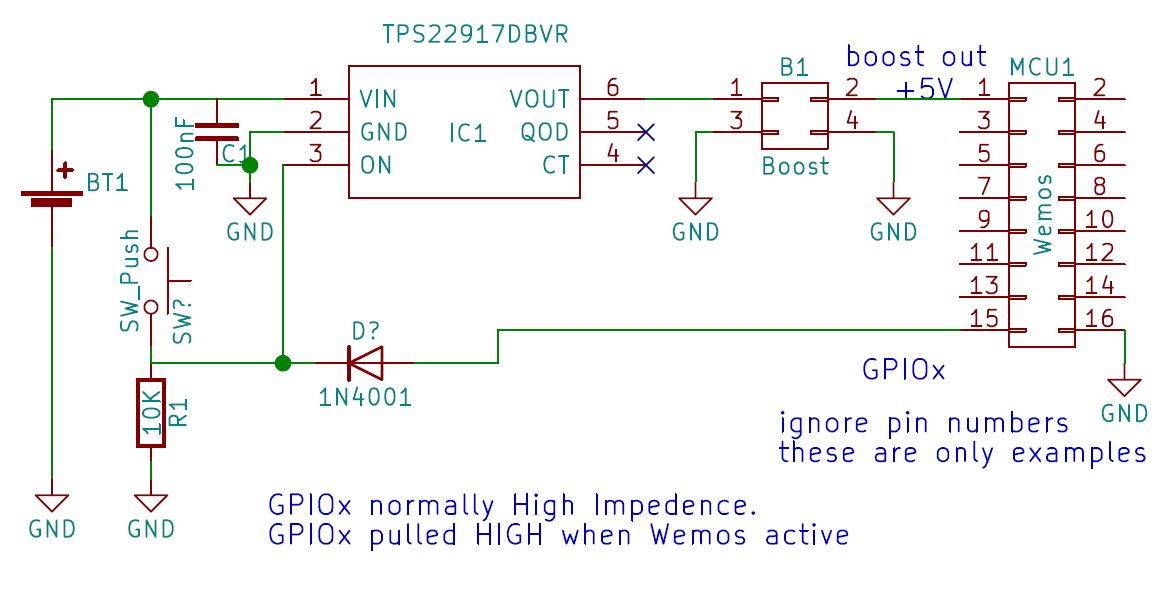 Arduino Boost Converter that activates with a button and is held on by ...