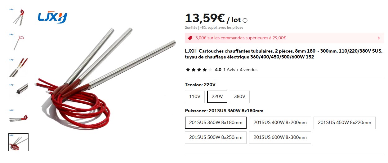 Control heater automatic open source ( régulation hystérésis de ...