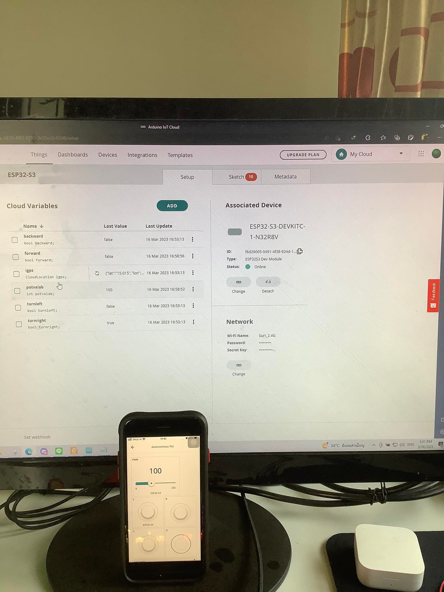 CloudLocation(lat,lon) aren't sync in Thing to Thing communication - Cloud IoT - Arduino Forum