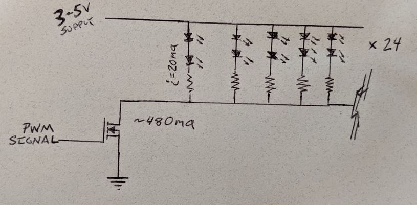 synchronizing IR LEDs with transistor inputs - Sensors - Arduino Forum