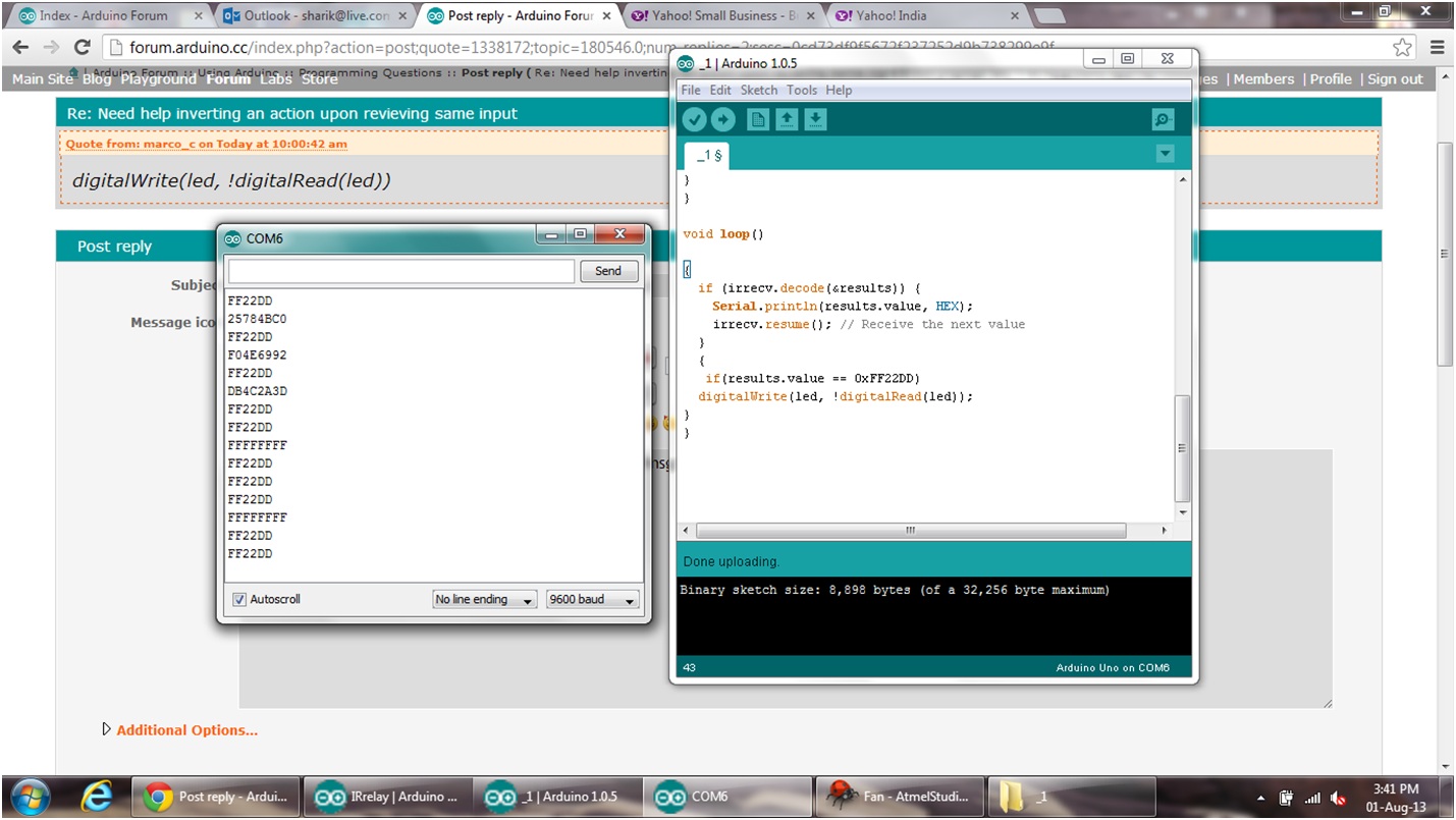 Need Help Inverting An Action Upon Recieving Same Input Programming Arduino Forum
