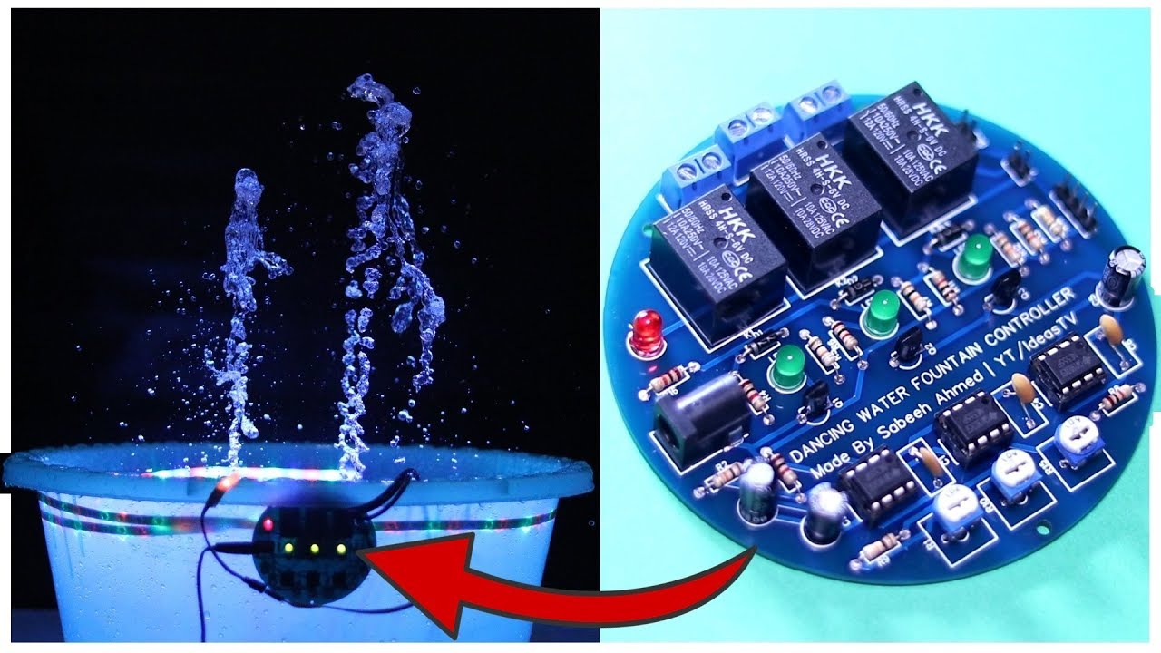 Water jet fountain help - General Guidance - Arduino Forum