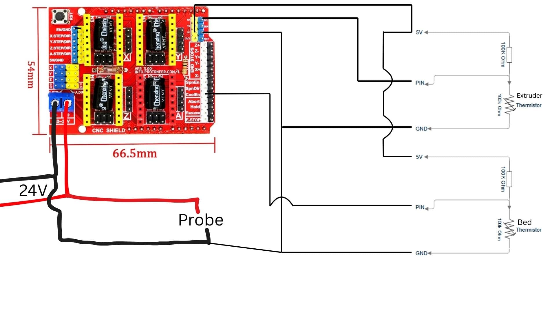 Temp Fluctuating when connecting and disconnecting the power to stepper motors on Arduino Uno ...