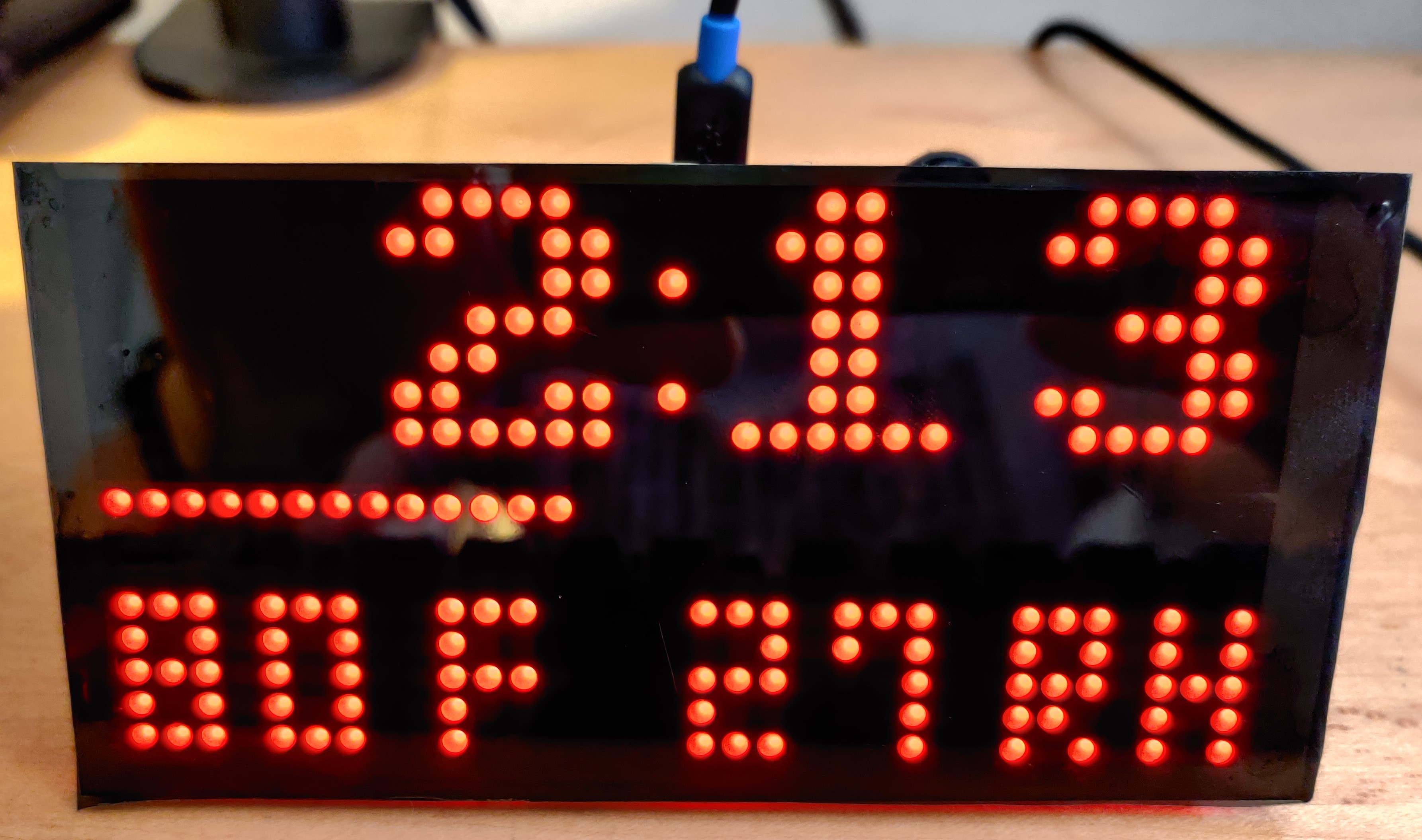 Reusing clock 7 segment display - bunch of multiplexed LEDs - LEDs and ...
