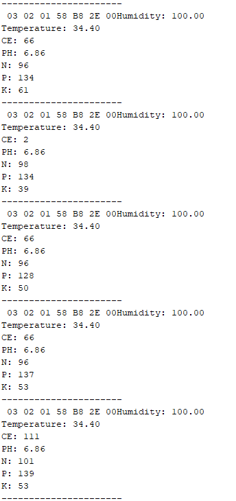 Modbus-RTU Soil Sensor problem get all values - Programming - Arduino Forum