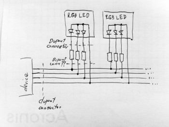 How to create a BUS with dupont wires - LEDs and Multiplexing - Arduino ...