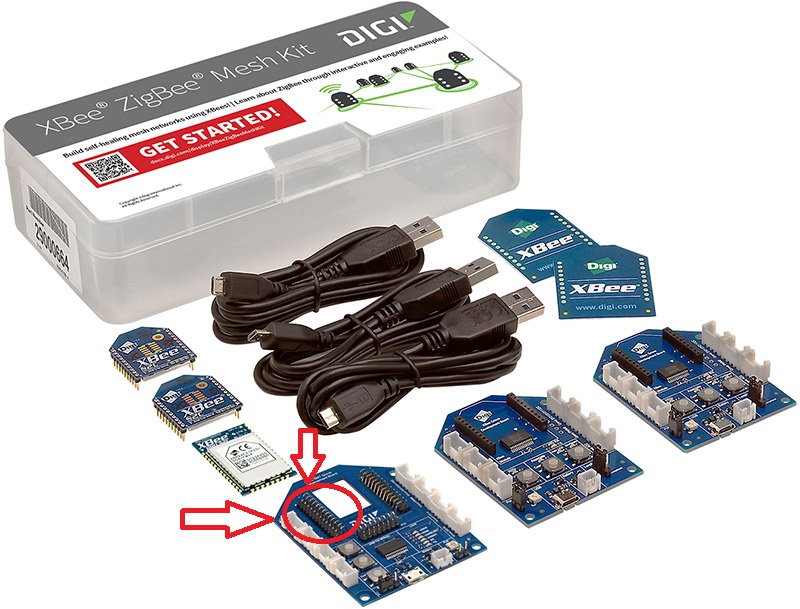 "Connettori Strip o Socket" XBEE 868 LP - Generale - Arduino Forum