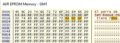 Error en escritura y lectura de EEPROM struct - Software - Arduino Forum