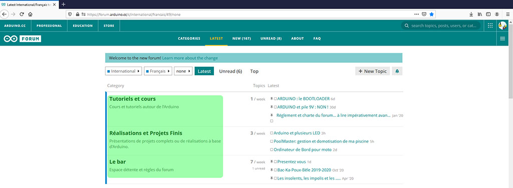 Règles du forum francophone KO - Français - Arduino Forum