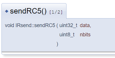 Custom data struct for IR transmitter - Programming - Arduino Forum