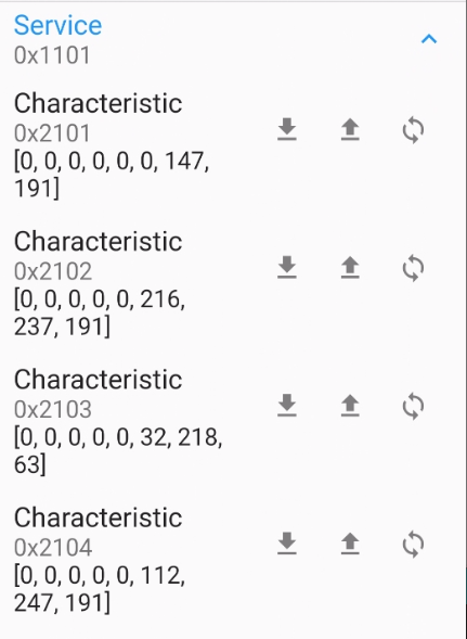 Sending Imu Data Over Arduinoble Issue Nano 33 Ble Arduino Forum