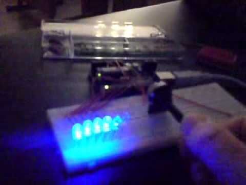 potentiometer to turn LED's on and off in sequence - Interfacing ...