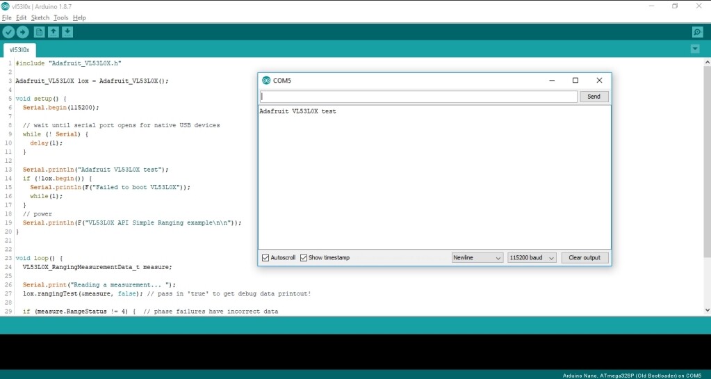 i2C Stall: Nano and VL53L0X - General Guidance - Arduino Forum