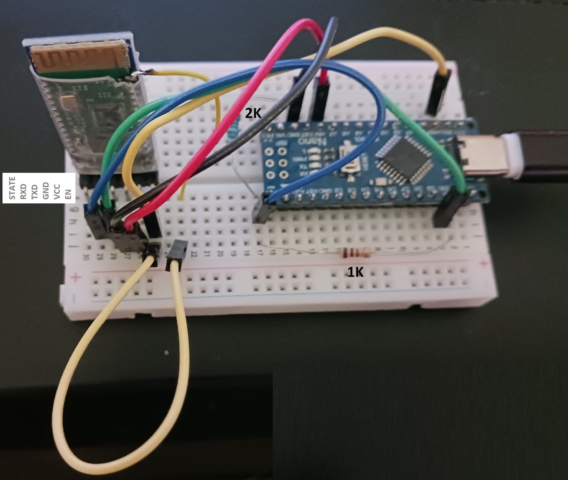 HC-05 At Command Mode - but Not in FULL AT cmd mode => can not use AT+INQ or AT+INIT ...